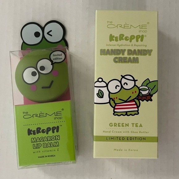 Skincare | Keroppi Bundle Hand Cream Lip Balm And Bonus Vintage ...